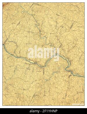 Palmyra, Virginia, map 1897, 1:125000, United States of America by ...