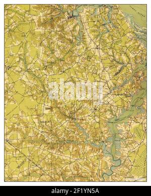 Smithfield, Virginia, map 1919, 1:62500, United States of America by ...