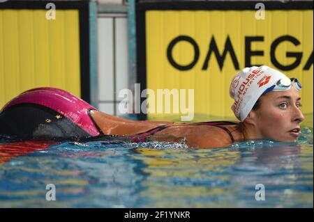 Fantine Lesaffre (FRA) competes on 200 m Medley during the Meeting ...