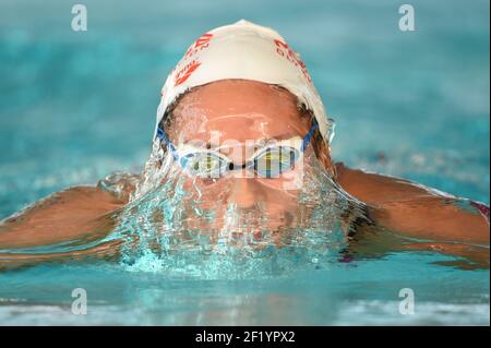 Fantine Lesaffre (FRA) competes on 200 m Medley during the Meeting ...
