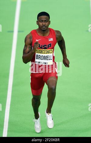 Trayvon BROMELL (USA) competes in the 100m Men during the IAAF Wanda ...