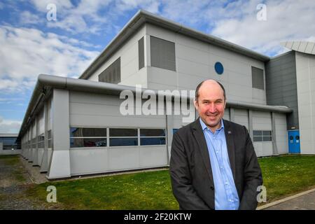The Dstl high containment lab building at Porton Down in Salisbury ...