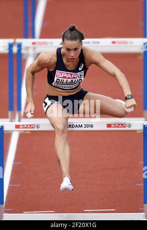 France's Cindy Billaud competes in Athletics Women's 100m Hurdles ...