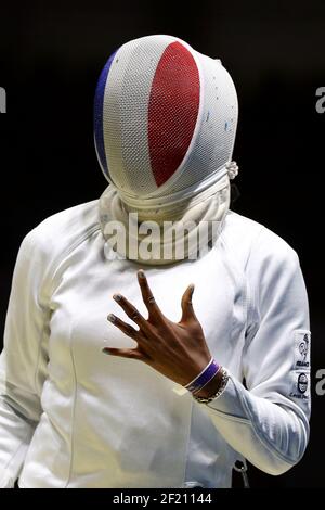 France s Marie-Florence Candassamy against Moellhausen (BRA) in the ...