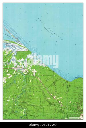 Odanah, Wisconsin, map 1964, 1:62500, United States of America by ...
