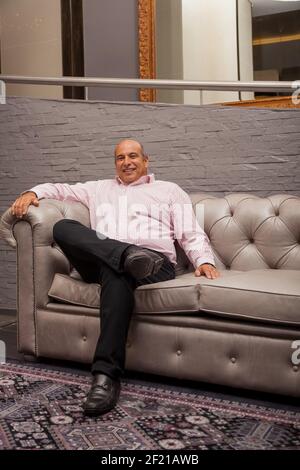 Johannesburg, South Africa - February 20, 2013: Editorial Portrait of ...