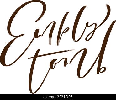 Easter Sunday calligraphy banner, tomb and cross on Calvary. Christ our ...