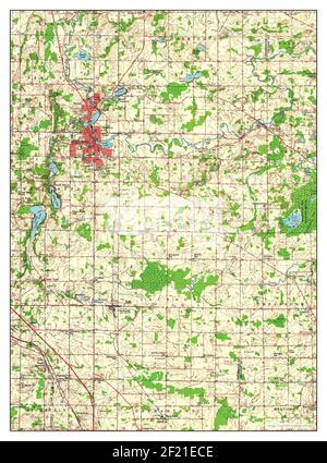 West Bend, Wisconsin, map 1959, 1:24000, United States of America by ...