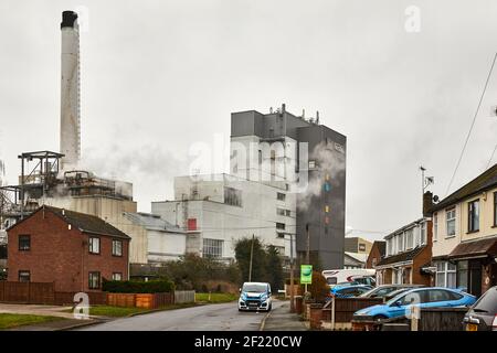 Nestle Coffee Factory Tutbury UK Stock Photo - Alamy