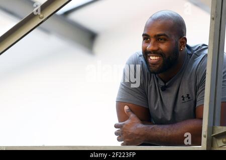 Teddy Riner during the launch of his new manufacturer Under Armour, in ...