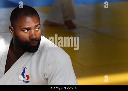Teddy Riner during the Judo class of Teddy Riner Academy in Saint-Jean ...