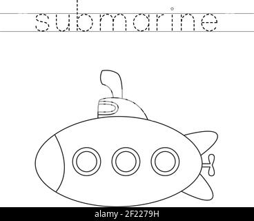 Underwater alphabet game for children, make a word, preschool worksheet ...