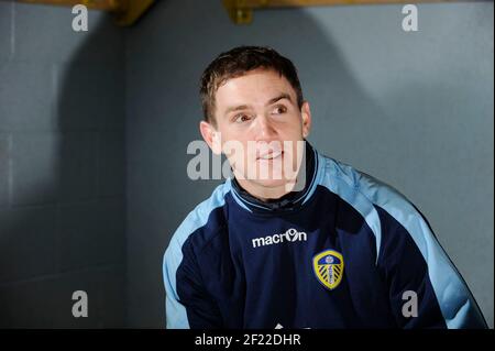 Neil Kilkenny Of Leeds FC. 13/1/10 PICTURE DAVID ASHDOWN Stock Photo ...