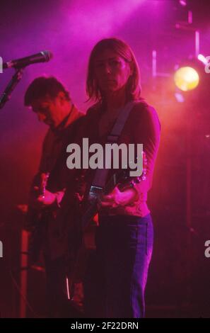Sonic Youth performing at All Tomorrows Parties 2000, Camber Sands, Rye ...