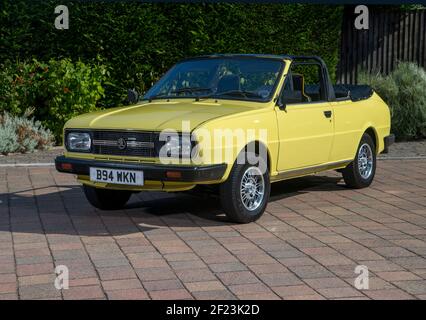 Skoda Estelle rear engine classic Czech car Stock Photo - Alamy