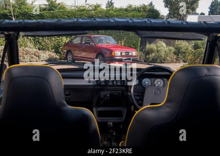 Skoda Estelle rear engine classic Czech car Stock Photo - Alamy