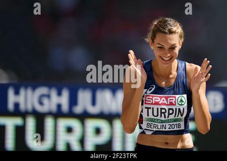 Esther Turpin competes in women heptathlon (100m hurdles) during the ...