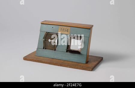 Model of Gun Ports on a Floating Battery, Model of a part of the ship's ...