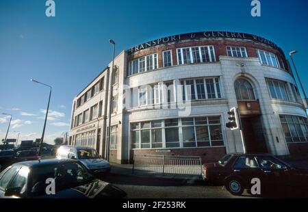 TGWU Transport and Workers Union office building on Broad Street ...
