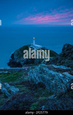 Photograph of South Stack, Anglesey, Wales, UK Stock Photo - Alamy