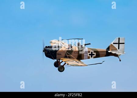 Junkers CL1 (Great War Team) Aerial Display at Biggin Hill Airshow ...