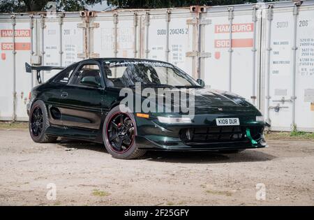 Modified Mk2 Toyota MR2 Japanese mid engine sports car Stock Photo - Alamy