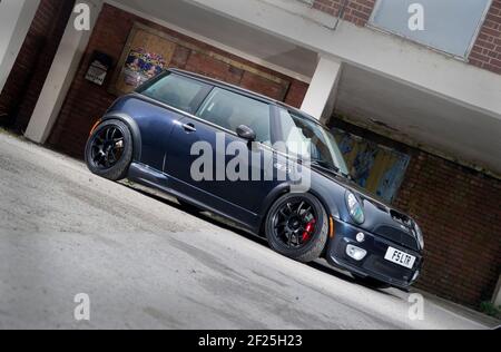 Modified R50 (first generation) Mini Cooper S Stock Photo - Alamy