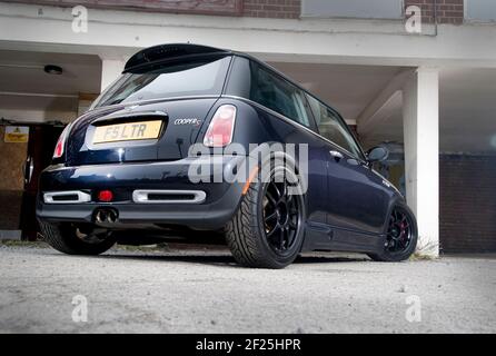 Modified R50 (first generation) Mini Cooper S Stock Photo - Alamy