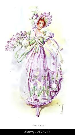 Charles William Pitcher also known as Wilhelm flower fairy folk artwork ...