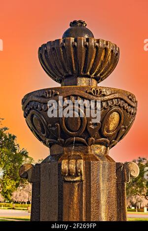 Fountain with dripping water Stock Photo - Alamy