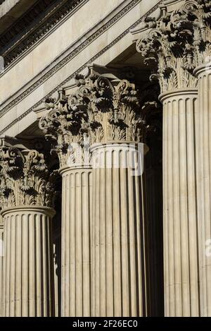 Corinthian column capitals at St. Paul's Cathedral, St. Paul's ...