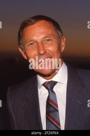 os Angeles Police Department Chief Daryl Gates attends Los Angeles ...