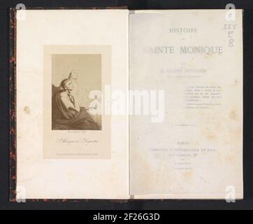 Photo production of a print to a painting, representing Lucas signs the ...