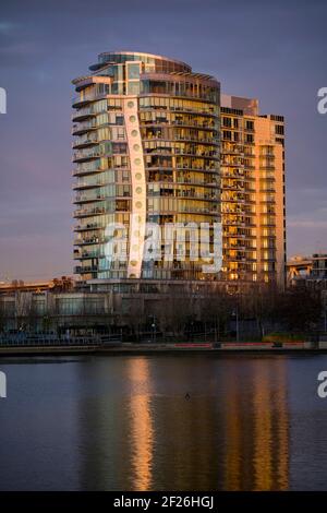 The Erickson building designed by architect, Arthur Erickson, False ...