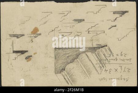 Cross sections of a picture frame Stock Photo - Alamy