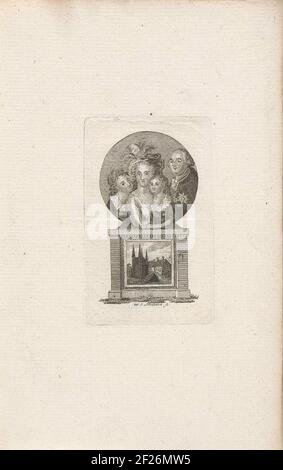 Portrait of two of the children of Louis XVI of France (1754-1793) and ...