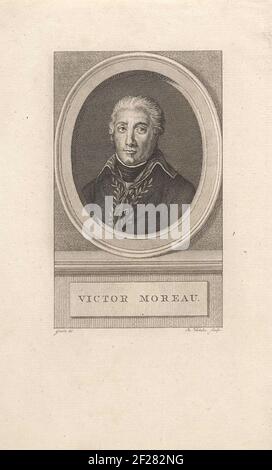 Portret van Jean Victor Marie Moreau, Jean Baptiste Lucien, 1758 - 1806 ...