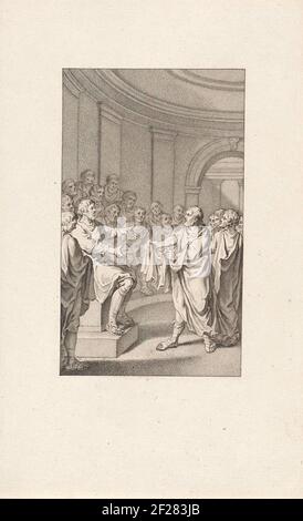 Quintus Fabius Maximus for the Council in Carthago; The Roman envoys in ...
