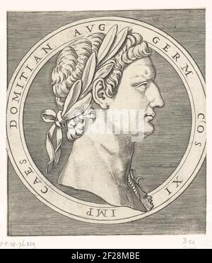 Portrait of emperor domitian; Roman emperors Stock Photo - Alamy