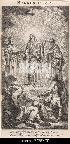 Transfiguration of Christ on the mountain tabor Stock Photo - Alamy