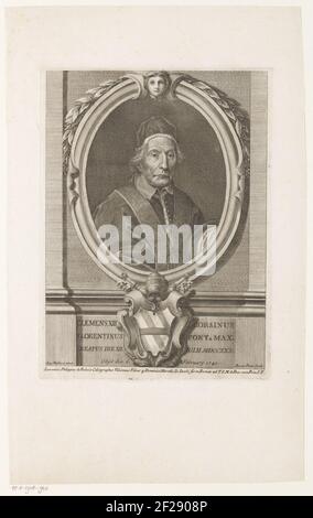 Portrait of Clemens XII Stock Photo - Alamy
