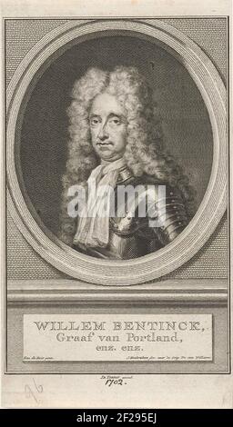 Portrait of Hans Willem Bentinck, Count of Portland; Willem Bentinck ...