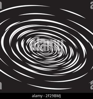 Cartoon vector vortex. Abstract background. Swirl pattern, circle ...