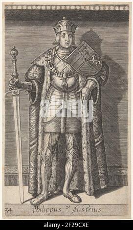 Philip de Schone, Duke of Burgundy, Anonymous, 1496 - 1508 live Copper ...