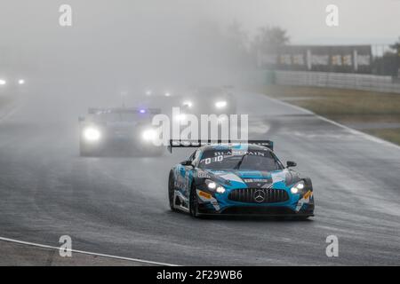 90 AKKA ASP Team, Mercedes AMG GT3 action during Blancpain GT Series ...