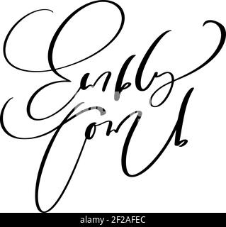 Easter Sunday calligraphy banner, tomb and cross on Calvary. Christ our ...