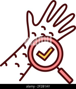 Regular skin checks concept icon Stock Vector Image & Art - Alamy