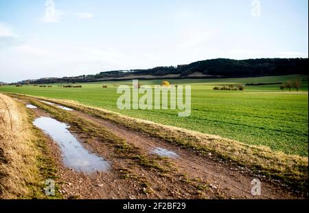 Amt Wachsenburg, Deutschland. 29th Feb, 2020. The historic castle ...