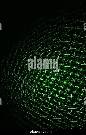 Abstract green digital background made with light brush Stock Photo - Alamy