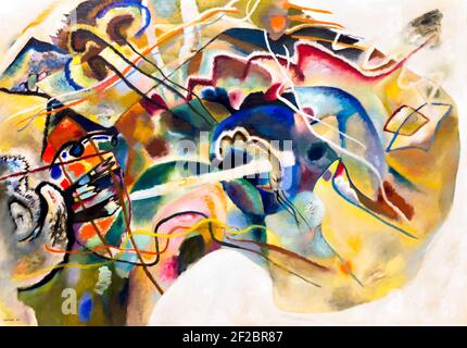 Kandinsky Wassily - Painting with White Border (1913 Stock Photo - Alamy